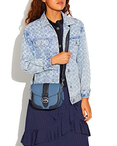 Coach - Georgie Saddle Bag - Indigo - CD323