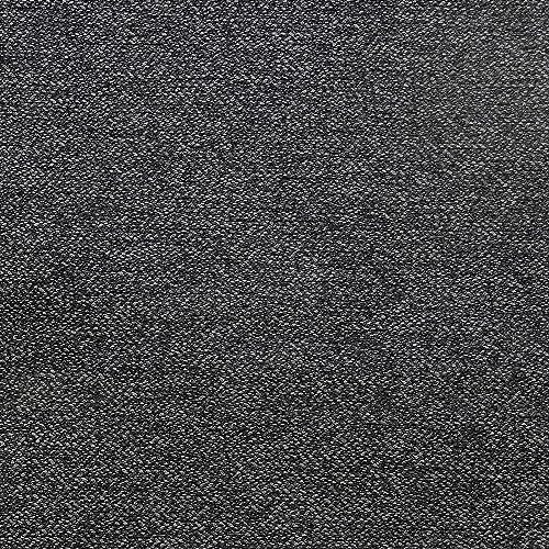 SIMPLIHOME Morrison 33 inch Wide Mid-Century Modern Ottoman in Charcoal Grey Woven-Blend Fabric, Assembled, for the Living Room, Entryway and Family Room
