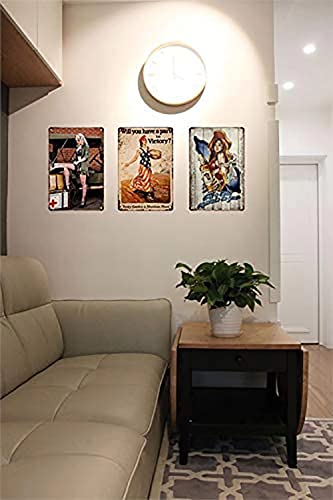 Goose Peace was Never an Option Metal Tin Sign Kitchen Funny Coffee Wall Poster Yard Garden Farm Man Cave 12x8 inch