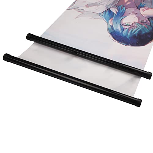 Poster Anime Scroll Hashibira Inosuke Hanger Cartoon Comic Scrolls Fabric Hanging Wall Art Picture Decor 36" L x 12" W