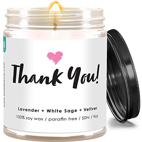 Thank You For Everything Gift Candle - Candle Gifts for Women, Gag Gifts for Women, Sister Gifts for Women Gag Gift for Adults, Birthday Gifts for Her Aromatherapy Soy Candles, Regalos Para Mujer