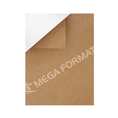 Mega Format Frosted Acrylic Sheet - Durable Thick Plexiglass Sheeting for Artwork, Covers, Window Panes, & Laser Etching Designs - 5" x 7" 1/4 (6mm) - 1pk