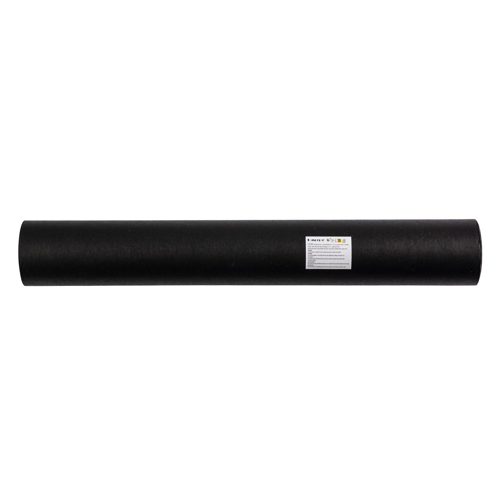 RUSPEPA Black Kraft Paper Roll - 24 inches x 100 feet - Recyclable Paper Perfect for for Crafts, Art, Wrapping, Packing, Postal, Shipping, Dunnage & Parcel
