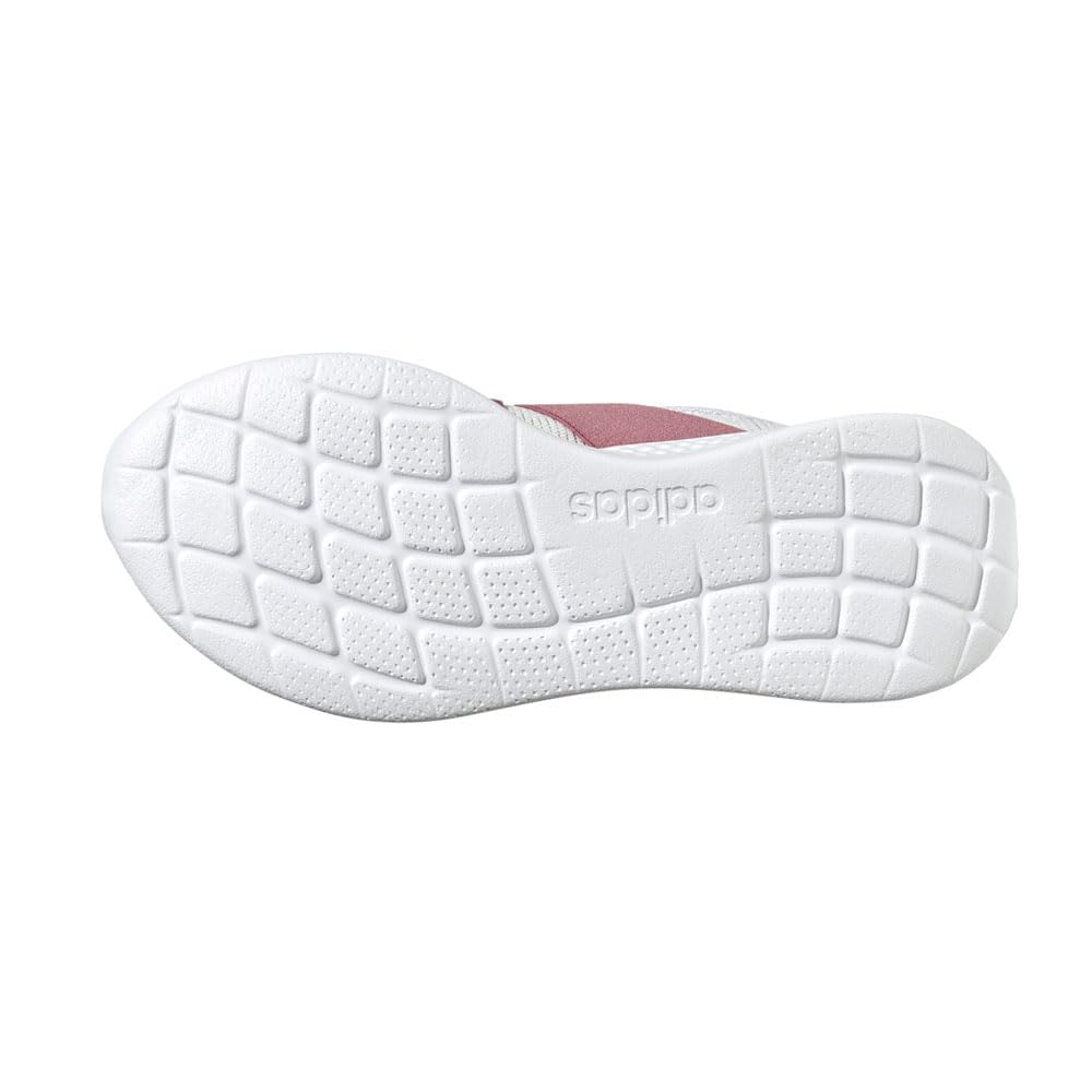 adidas Women's Puremotion Adapt Sneaker, White/Pink Strata/Zero Metallic, 9