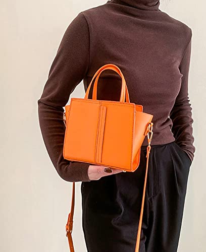 Crossbody Bags for Women Soft PU Leather Fashionable Small Tote Handbag Satchel Purses 2023