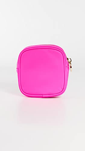 Stoney Clover Lane Women's Nylon Clear Mini Pouch, Fuschia, One Size