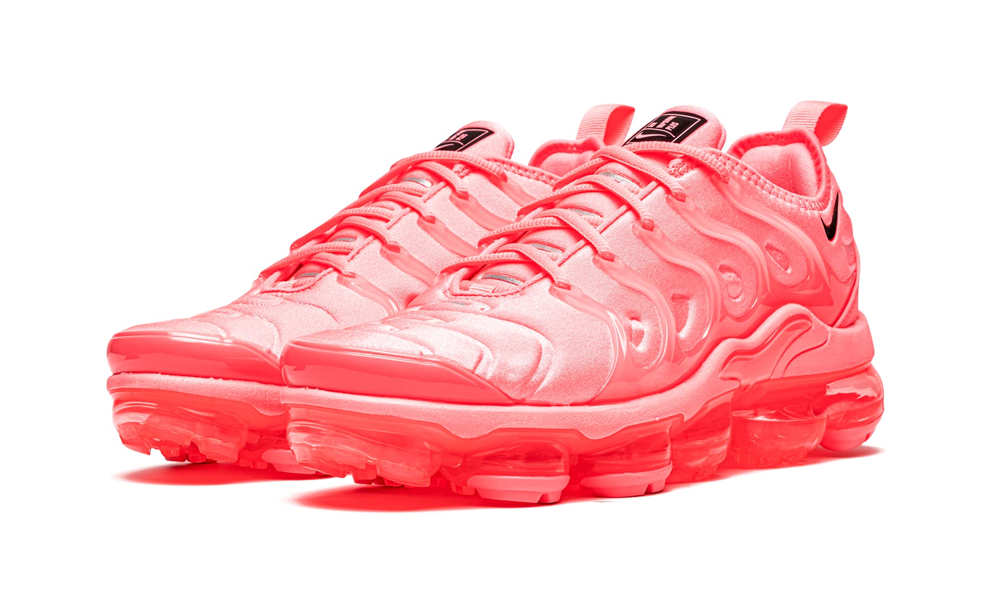 Nike womens Air Vapormax Plus Shoes, Sunset Pulse/Black-ghost Green, 8