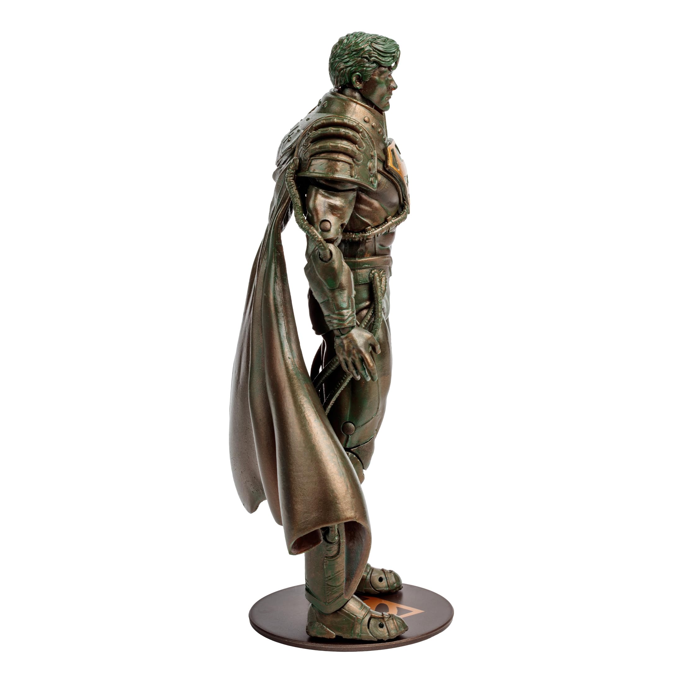 BANDAI McFarlane DC Multiverse Superboy-Prime Patina Edition 7" Action Figure - Ultra Articulated Collectible with Exclusive Patina Paint Armor (Infinite Crisis)