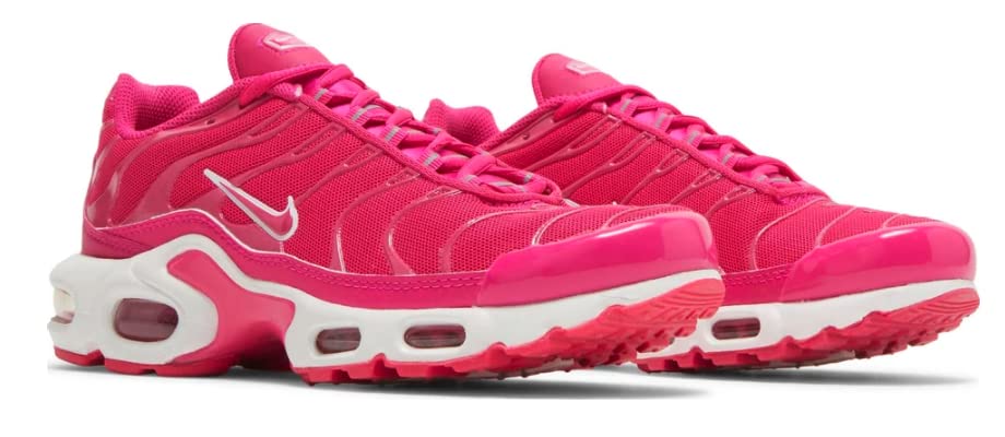 Nike Women's Air Max Plus Running Trainers Dn6997 Shoes, Pink/Pink/White, 7.5