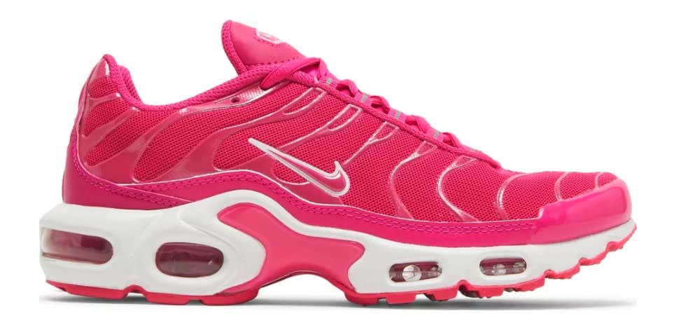 Nike Women's Air Max Plus Running Trainers Dn6997 Shoes, Pink/Pink/White, 7.5