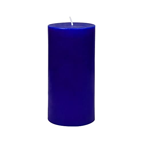 Zest Candle CPZ-088 Candle, Blue Size: 3" Diameter x 6" H