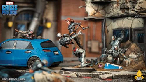Marvel: Crisis Protocol Earth's Mightiest CORE Set - Iconic Heroes & Villains for Epic Battles! Tabletop Superhero Game, Ages 14+, 2 Players, 90 Minute Playtime, Made by Atomic Mass Games