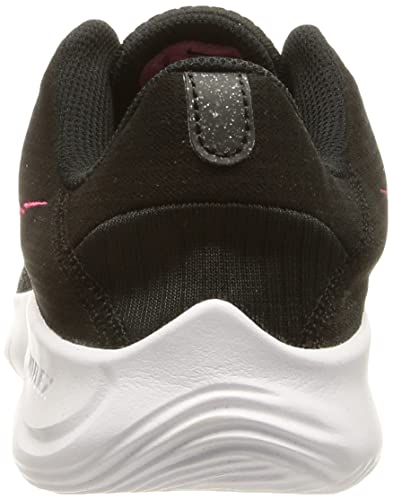 Nike Women's Sneaker, Black Rush Pink White, 10