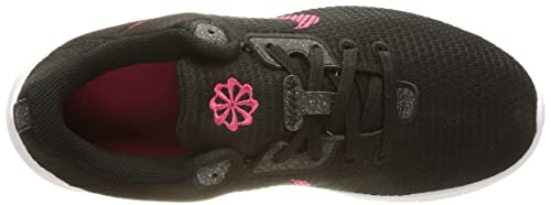 Nike Women's Sneaker, Black Rush Pink White, 10