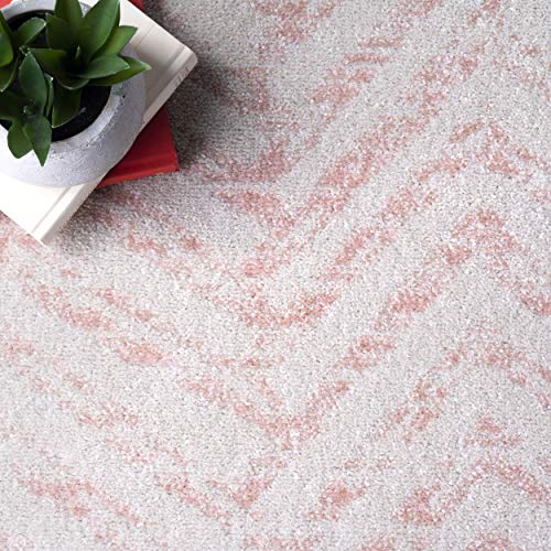 nuLOOM Rosanne Geometric Area Rug, 5' x 7' 5", Pink
