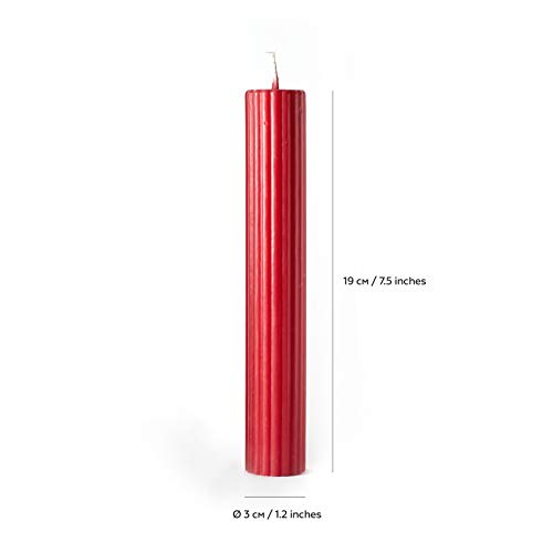 Wish Candle - Spell Get & Revive Love - 7.5 Inch / Blessed by Real Monks / Red / Manifestation Romance Come to me Deadly Attraction Marriage Passion Unity Ritual Magick Prayer(Hoodoo Wiccan Pagan)