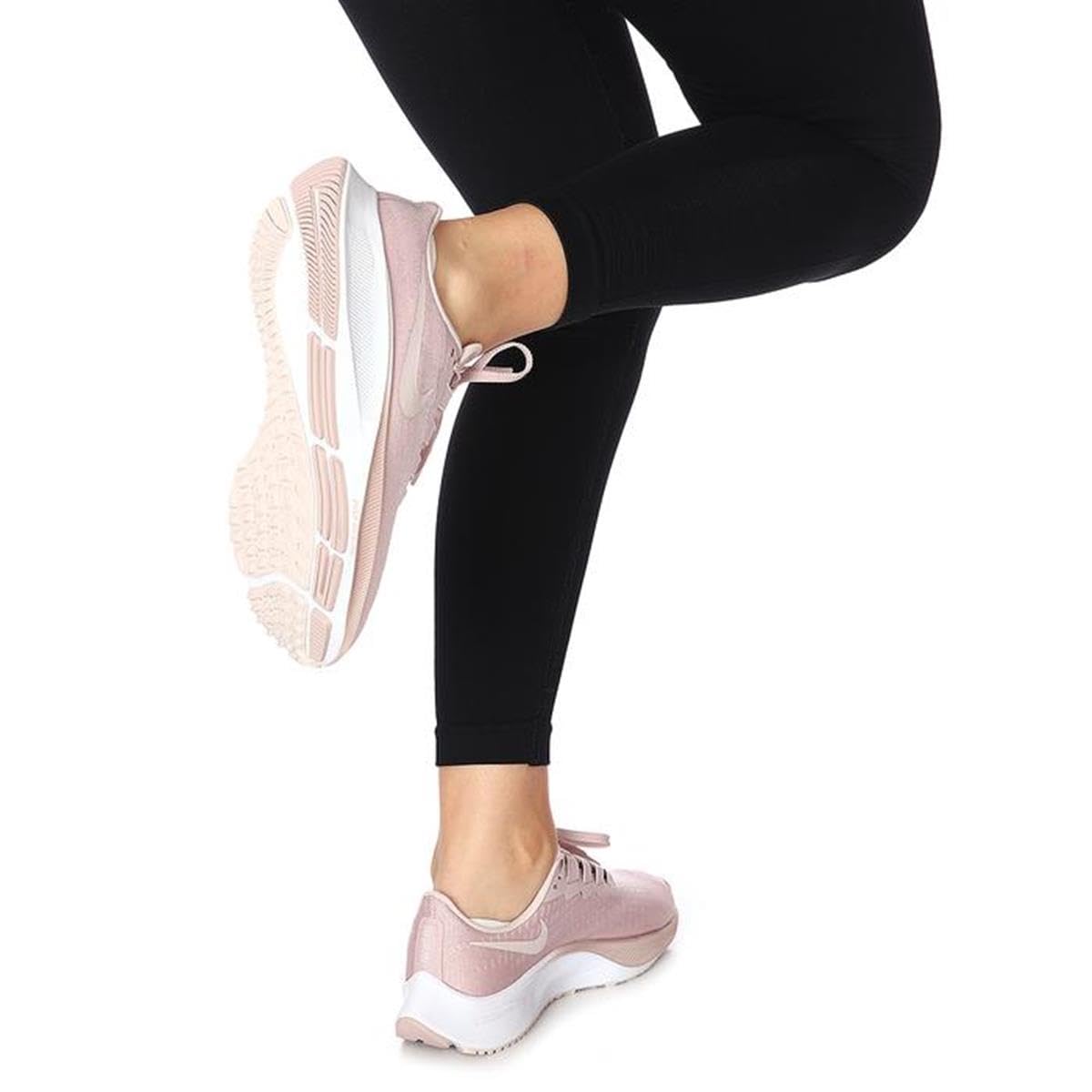 Nike Women Running Shoe, Multicoloured Champagne Barely Rose White, 9