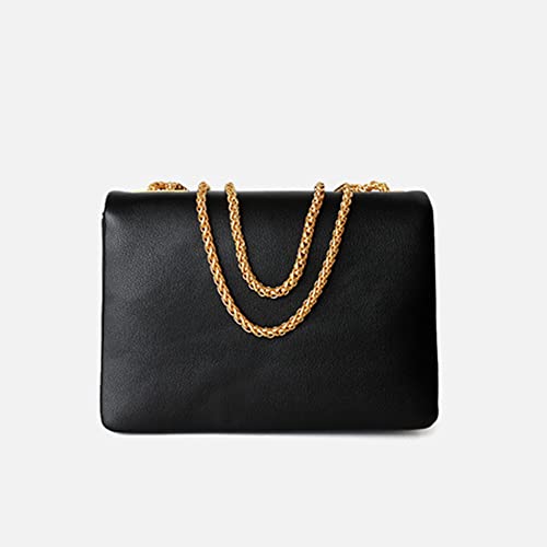 Leather Crossbody Bags For Women Summer Chains Shoulder Messenger Bag Rivets Female Totes