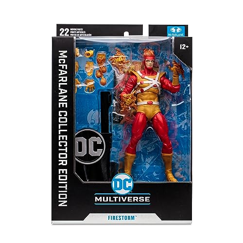 McFarlane Toys - DC Multiverse Firestorm (Crisis on Infinite Earths) 7in Figure McFarlane Collector Edition #4