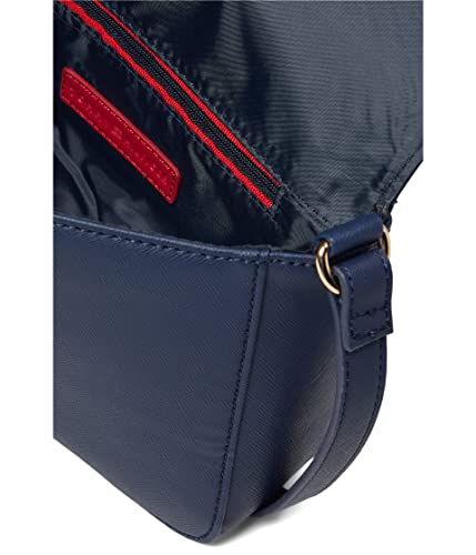 Tommy Hilfiger Beth II Flap Crossbody Saffiano PVC Tommy Navy One Size