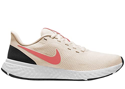 Nike Revolution 5 Womens Running Trainers Bq3207 Sneakers Shoes (UK 6 US 8.5 EU 40, Light Soft Pink Magic Ember 605)