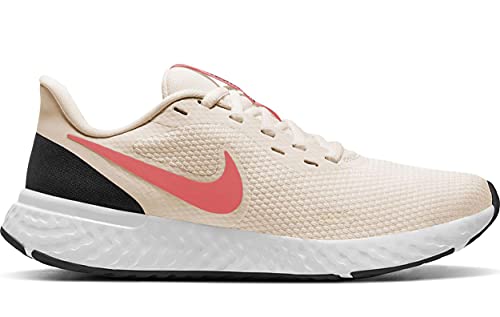 Nike Revolution 5 Womens Running Trainers Bq3207 Sneakers Shoes (UK 6 US 8.5 EU 40, Light Soft Pink Magic Ember 605)