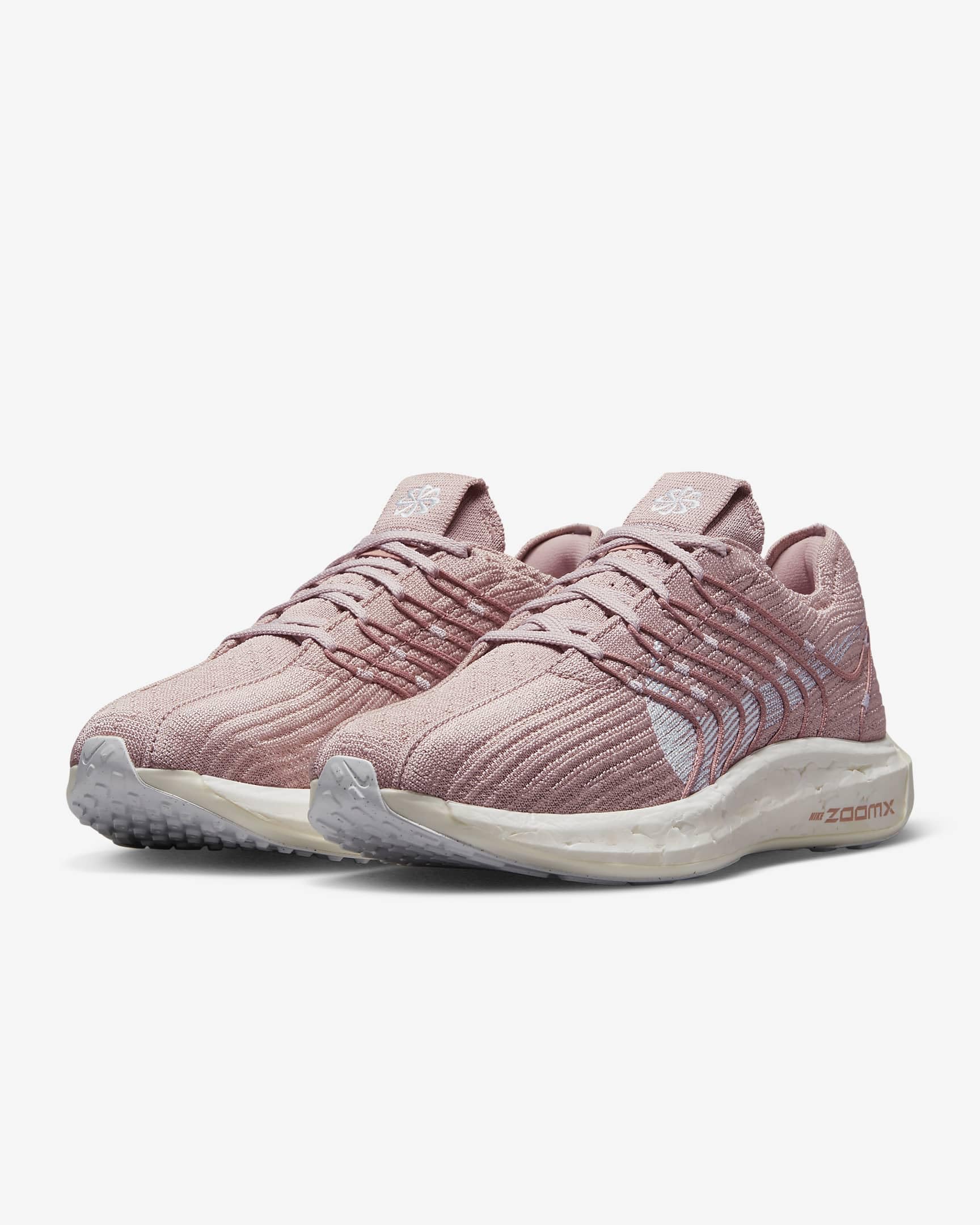 Nike Women's Pegasus Turbo Running Shoes, Pink Oxford/White-Barley Rose, 7.5 M US