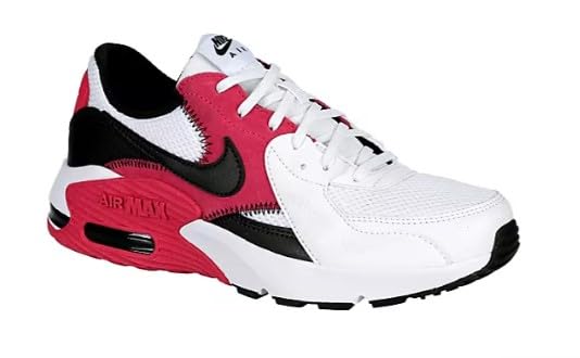 Nike AIR MAX EXCEE Women's Sneaker (White/Black-Rush Pink, US Footwear Size System, Adult, Women, Numeric, Medium, 11)