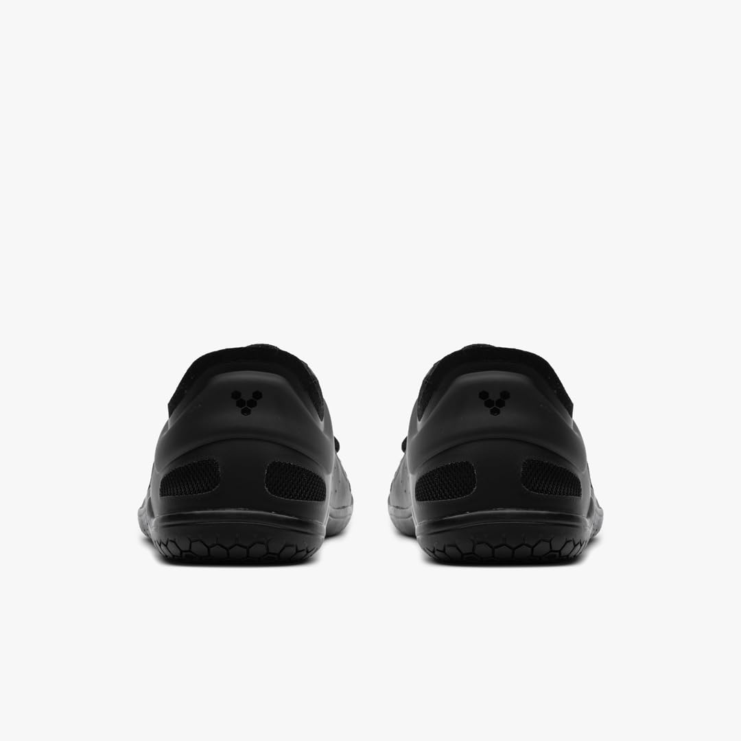 Vivobarefoot Primus Lite III, Womens Vegan Light Breathable Shoe with Barefoot Sole Obsidian