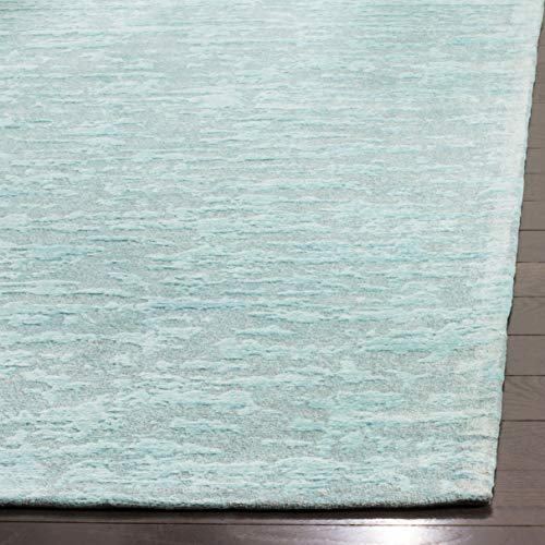 Safavieh Marbella Collection 2'3" x 6' Blue/Turquoise MRB631K Handmade Abstract Chenille Runner Rug