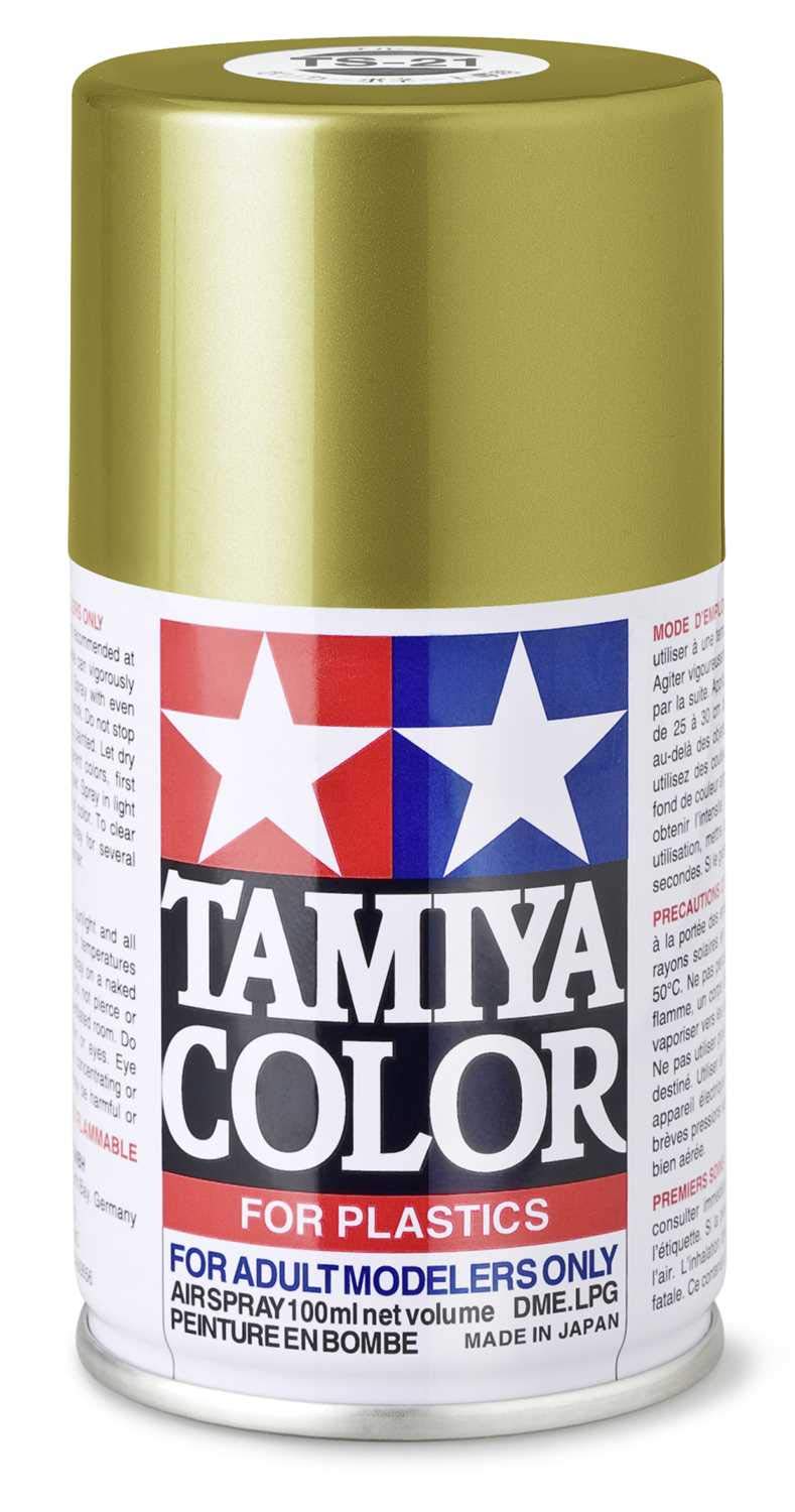 TAMIYA TS-21 Gold Spray Lacquer
