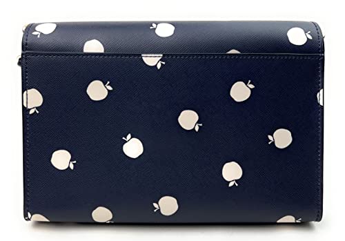 Kate Spade Carson Saffiano Leather Convertible Crossbody Bag (Blazer Blue