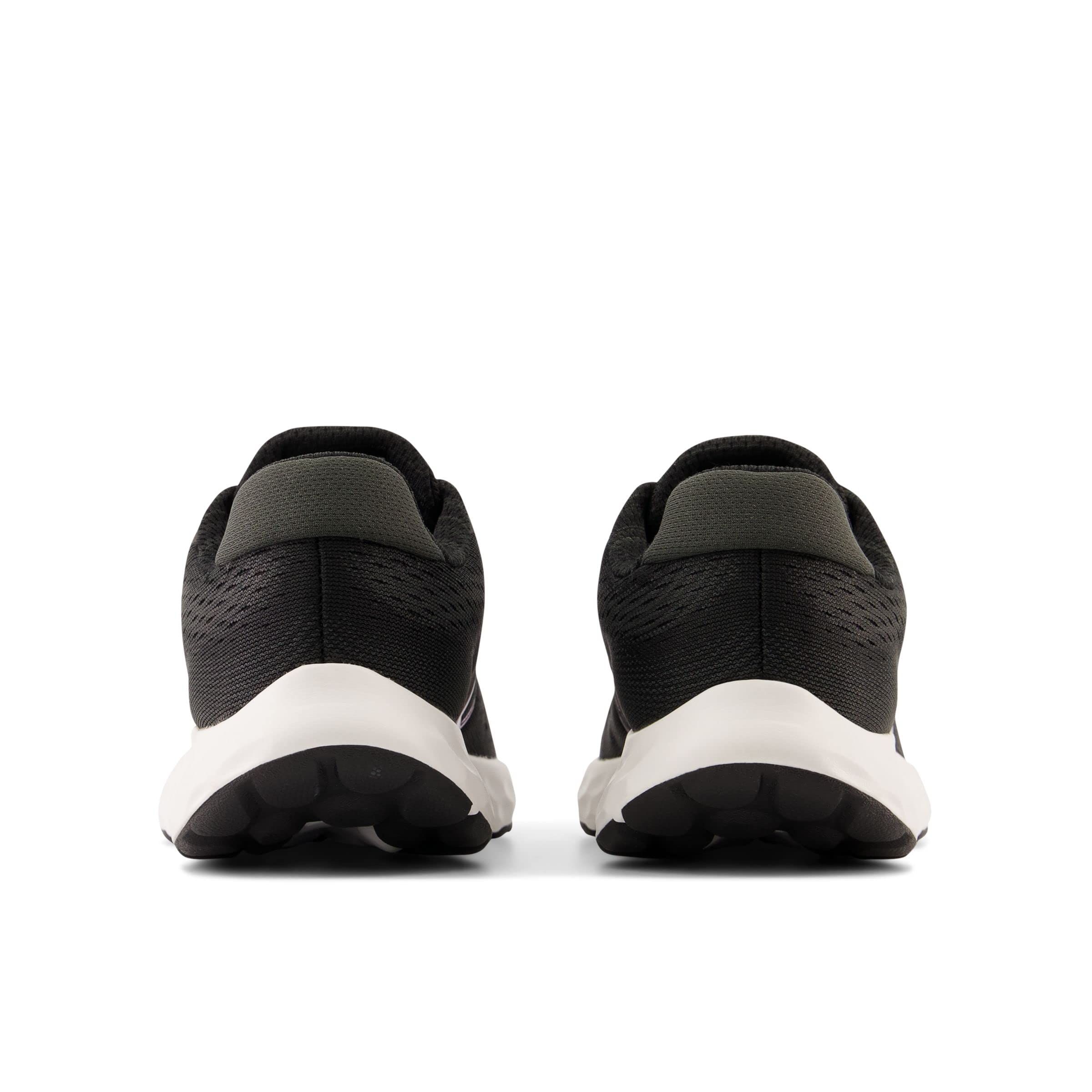 New Balance Women's 520 V8 Running Shoe, Black/White, 9.5