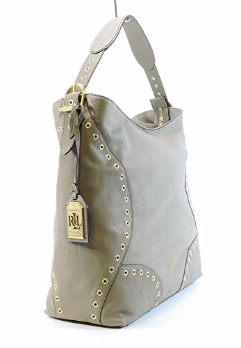 LAUREN Ralph Lauren Morley Small Hobo,Porcini