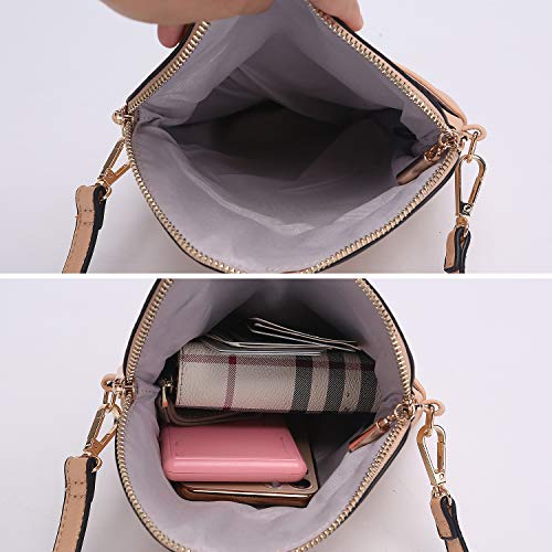 MKF Crossbody Bags for Women β Small PU Leather Crossover Lady Fashion Shoulder Handbag β Side Messenger Purse