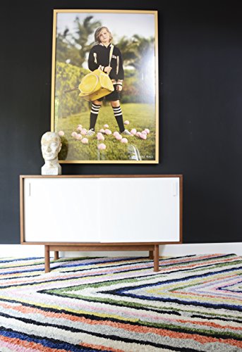 NOVOGRATZ BY MOMENI Bungalow Collection Notch Area Rug, 7'6" x 9'6", Multicolor"