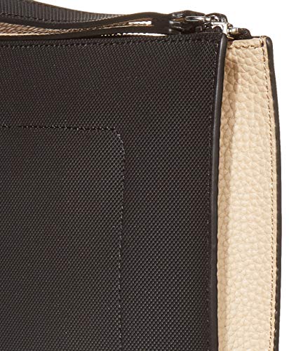 Lacoste Women's Anna Clutch Bag, Tuareg Grey Chine/Grey Chine-Calla Pink