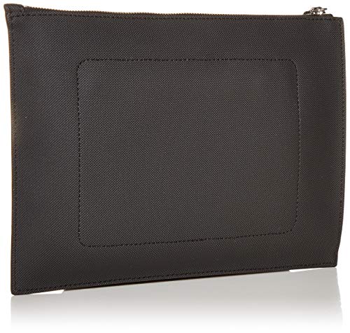 Lacoste Women's Anna Clutch Bag, Tuareg Grey Chine/Grey Chine-Calla Pink