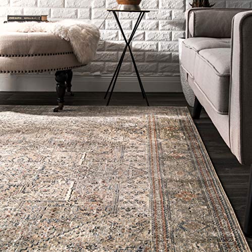 NuLOOM Carol Traditional Medallion Area Rug, 9' x 12', Beige
