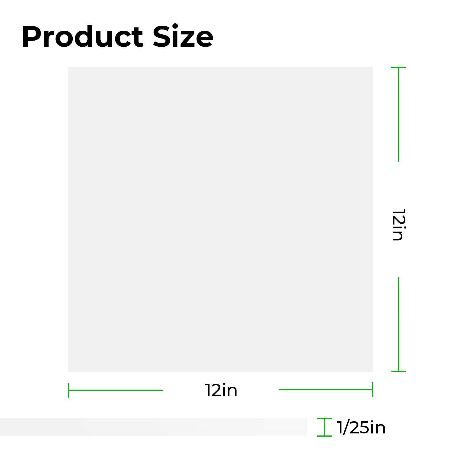xTool Selected White Opaque Glossy Acrylic Sheets, 12" x 12" Plexiglass Sheets 1/25 inch Thick, 10-Piece Plastic Sheets Acrylic Blank Boards Panel for Laser Cutting & Engraving Decor, Crafts, Signs