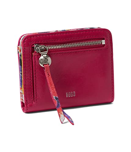 HOBO Max Mini Bifold Fuchsia/Poppy Floral One Size