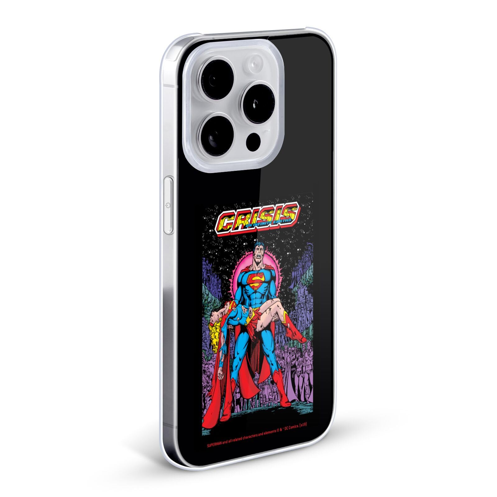 Head Case Designs Officially Licensed Superman DC Comics Supergirl Crisis on Infinite Earths Famous Comic Book Covers Hard Back Case Compatible with Apple iPhone 11