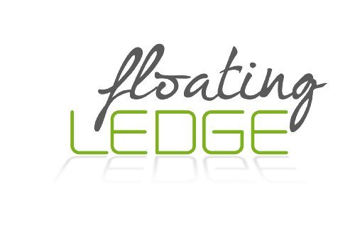 FloatingLedge White Powder Coated Carbon Steel for Frames, Photos and Pictures, Extra Deep 3.5" (18 in Long by 3.5 in Wide)