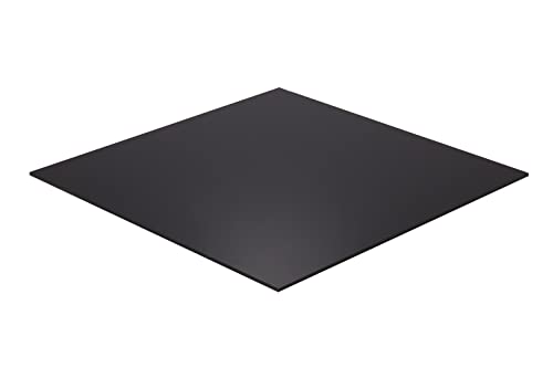 Falken Design BK2025-1-4/2436 Acrylic Black Sheet, 24" x 36", 1/4" Thick