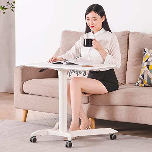 Lectern Podium Stand,Standing Desk Laptop Stand Cart Mobile Height-Adjustable Sit to Stand Office Desk Podium Standing Table, Panel 71.5x50cm/B/Height 68/108cm