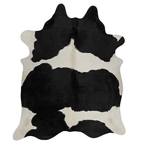 rodeo Classic Black and White Cowhide Rug …