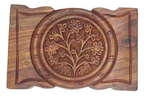 Govinda Rosewood Box Tree of Life 4 x 6 Inch