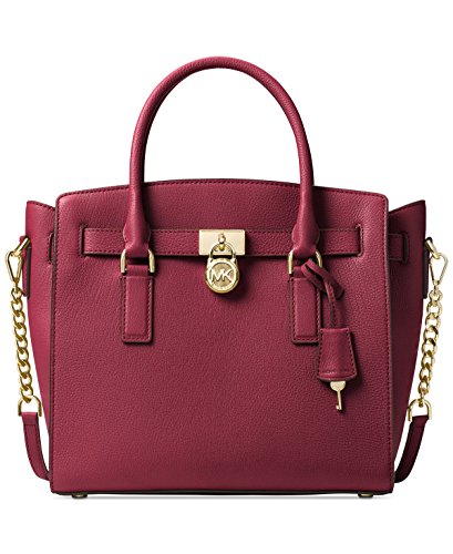 Michael Kors Studio Hamilton Large East West Satchel – Mulberry
