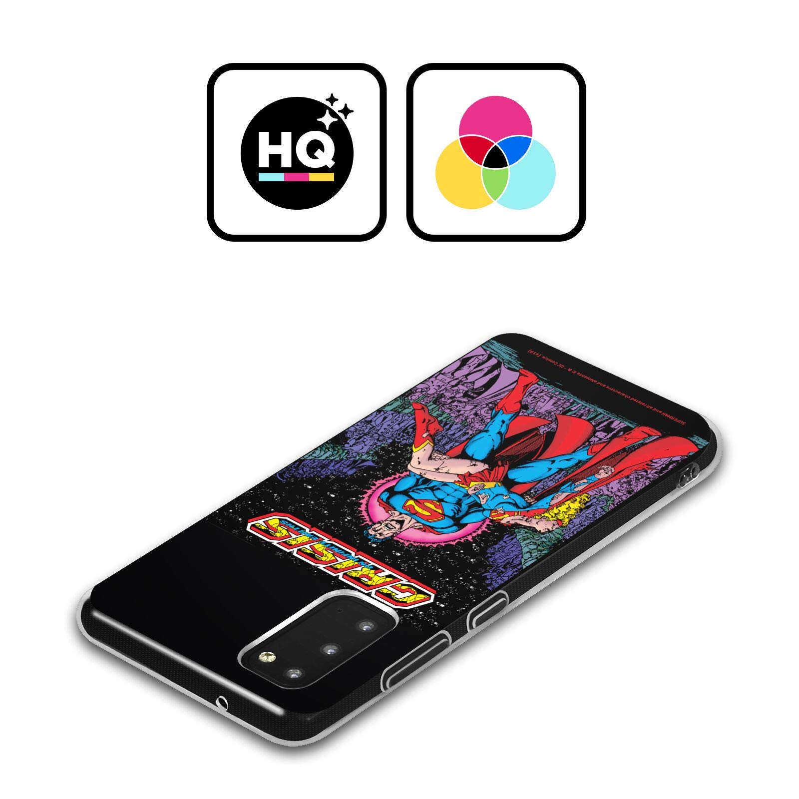Head Case Designs Officially Licensed Superman DC Comics Supergirl Crisis on Infinite Earths Famous Comic Book Covers Soft Gel Case Compatible with Samsung Galaxy S22 Ultra 5G