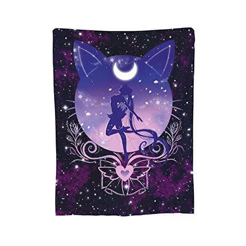 Somny Air Conditioner Blanket Cartoon Blanket Flannel Fleece Blanket Ultra Soft Lightweight Throw Blanket for Bed Couch Living Room 50''X40''